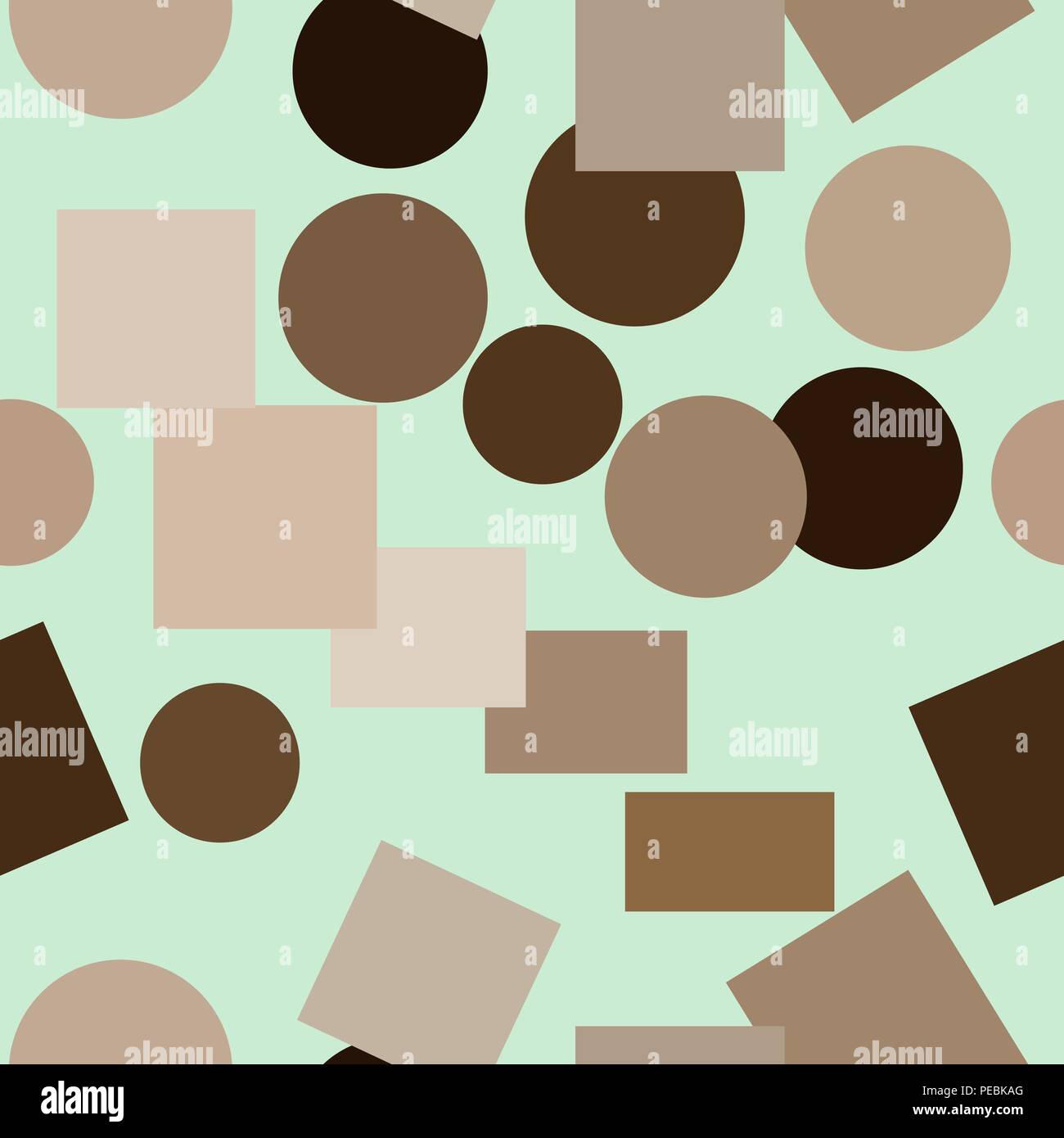 Seamless abstract geometric background with shape of ellipse & square ...