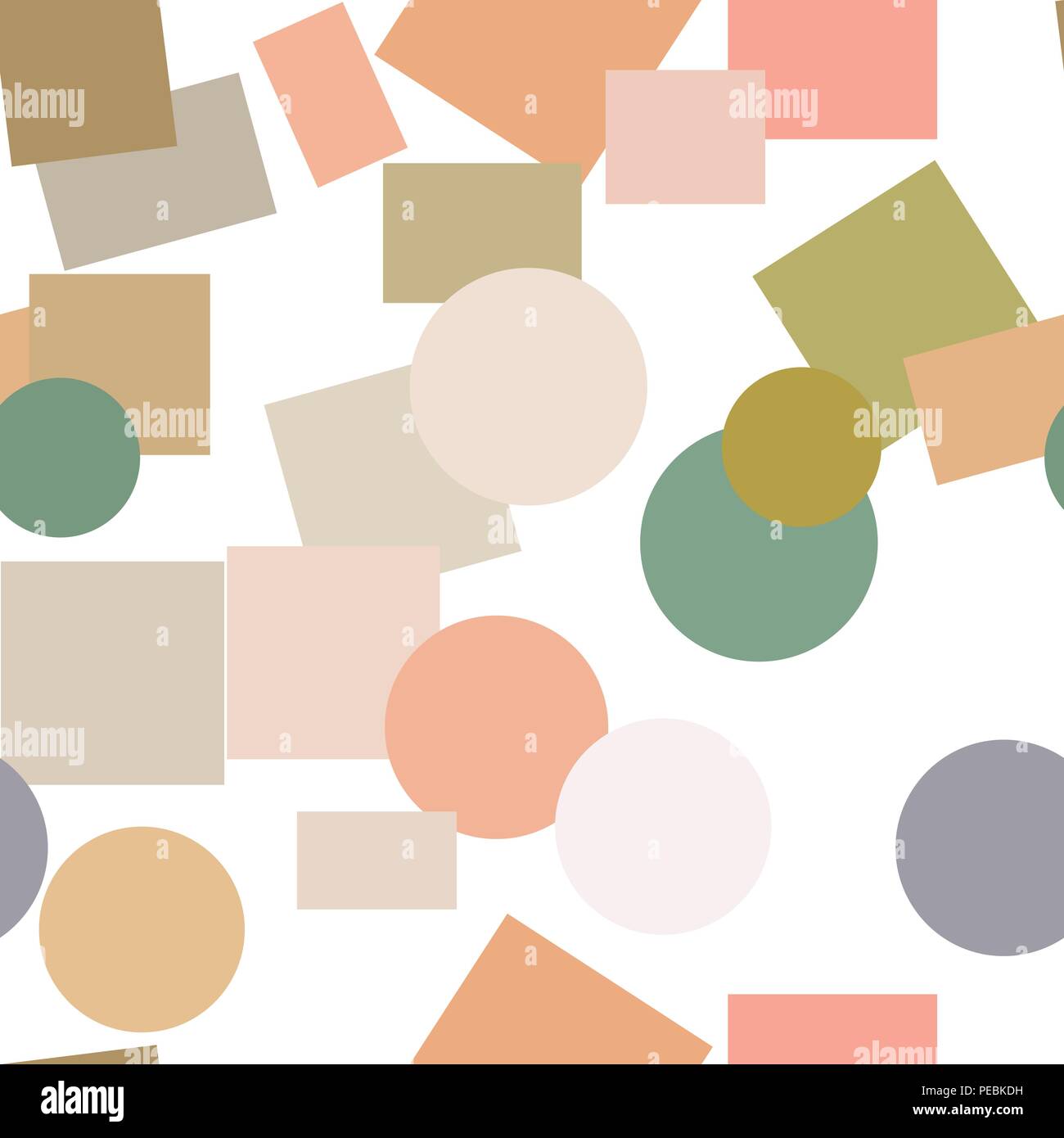 Seamless geometric Conceptual background ellipse & square box pattern ...