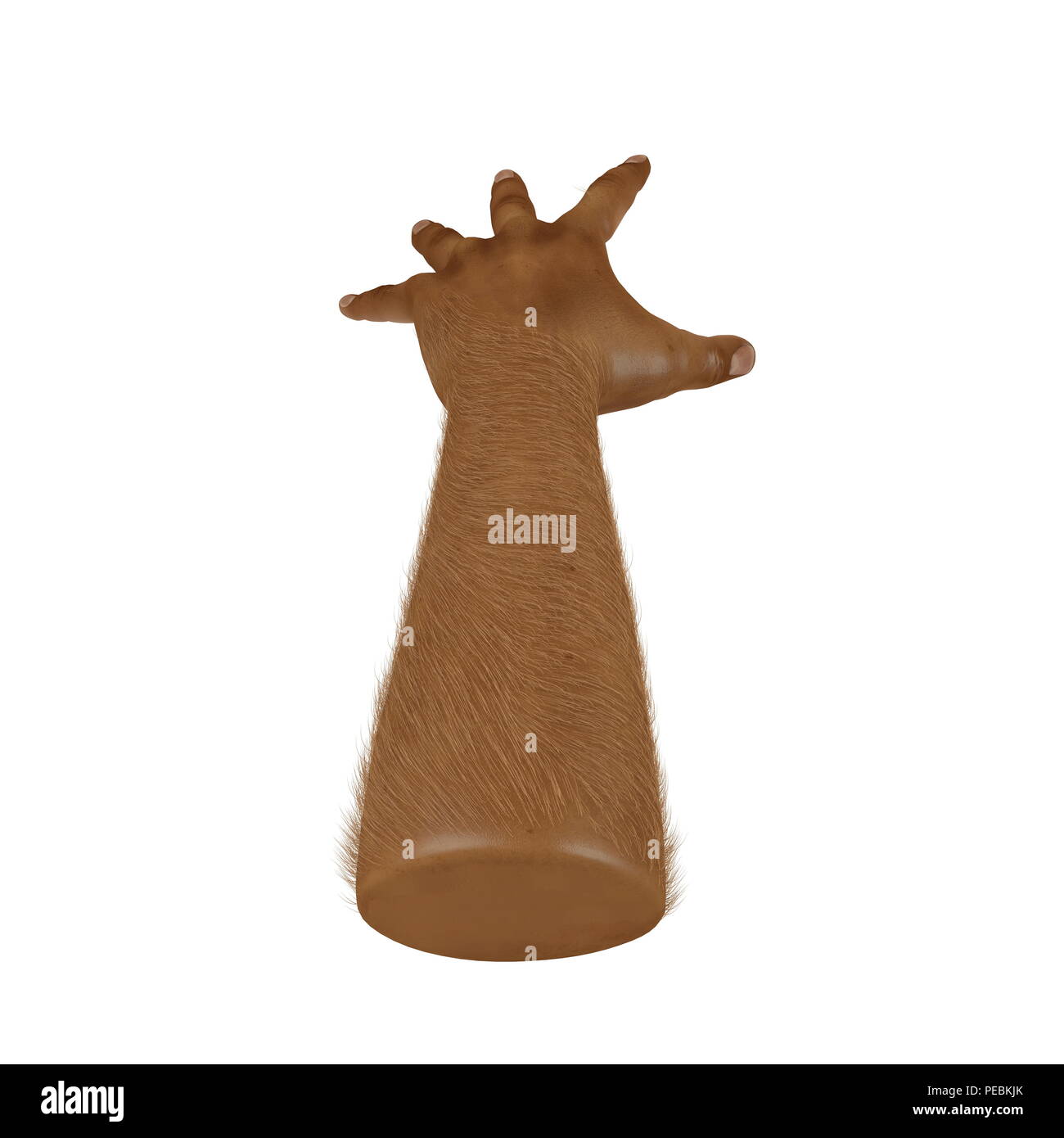 Man Hands Swarthy Skin on white. 3D illustration Stock Photo - Alamy