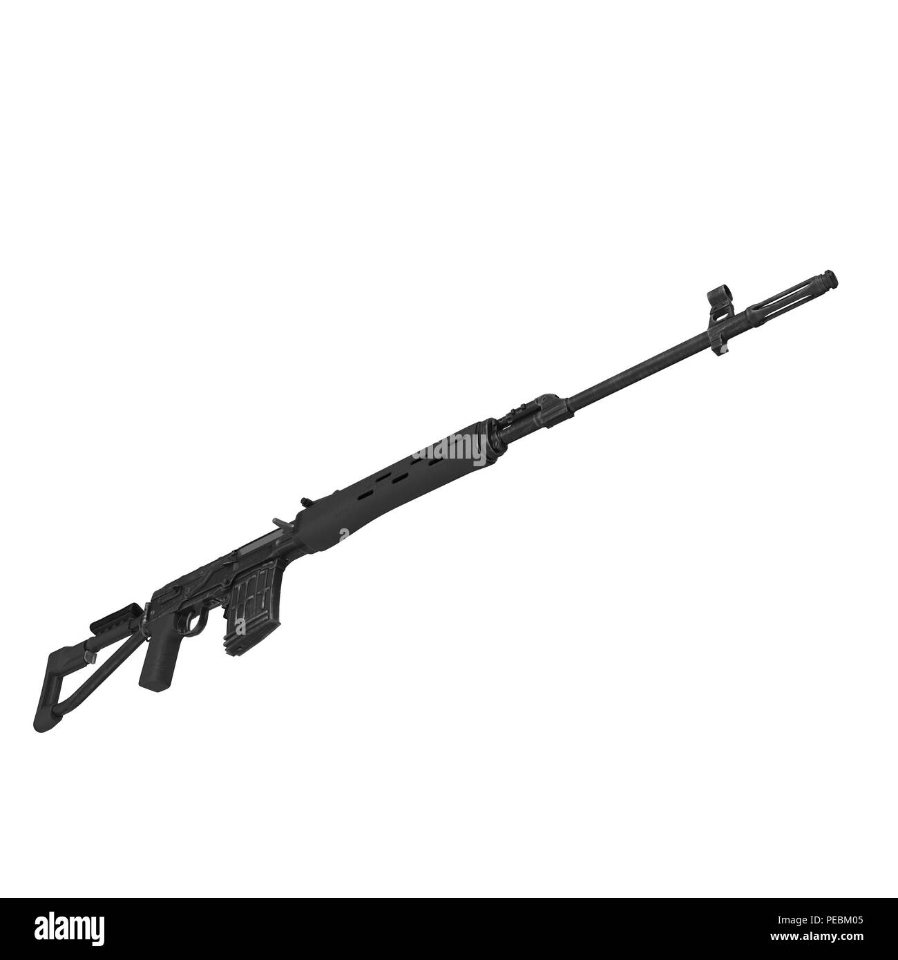 Soviet sniper rifle Cut Out Stock Images & Pictures - Alamy