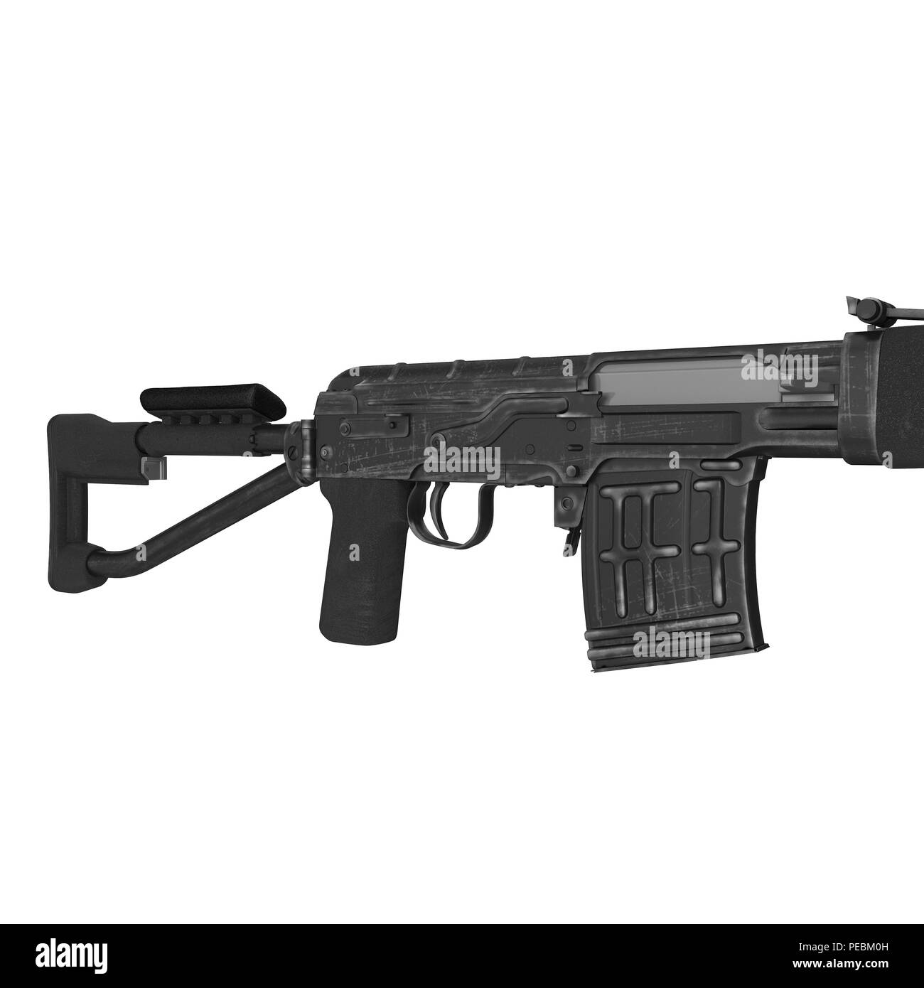 Dragunov sniper Black and White Stock Photos & Images - Alamy