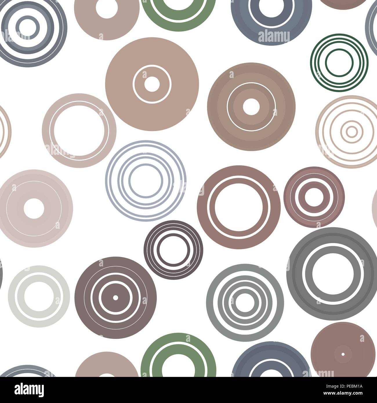 Seamless Geometric Conceptual Background Circles Bubbles Sphere Or Ellipses Pattern For Design