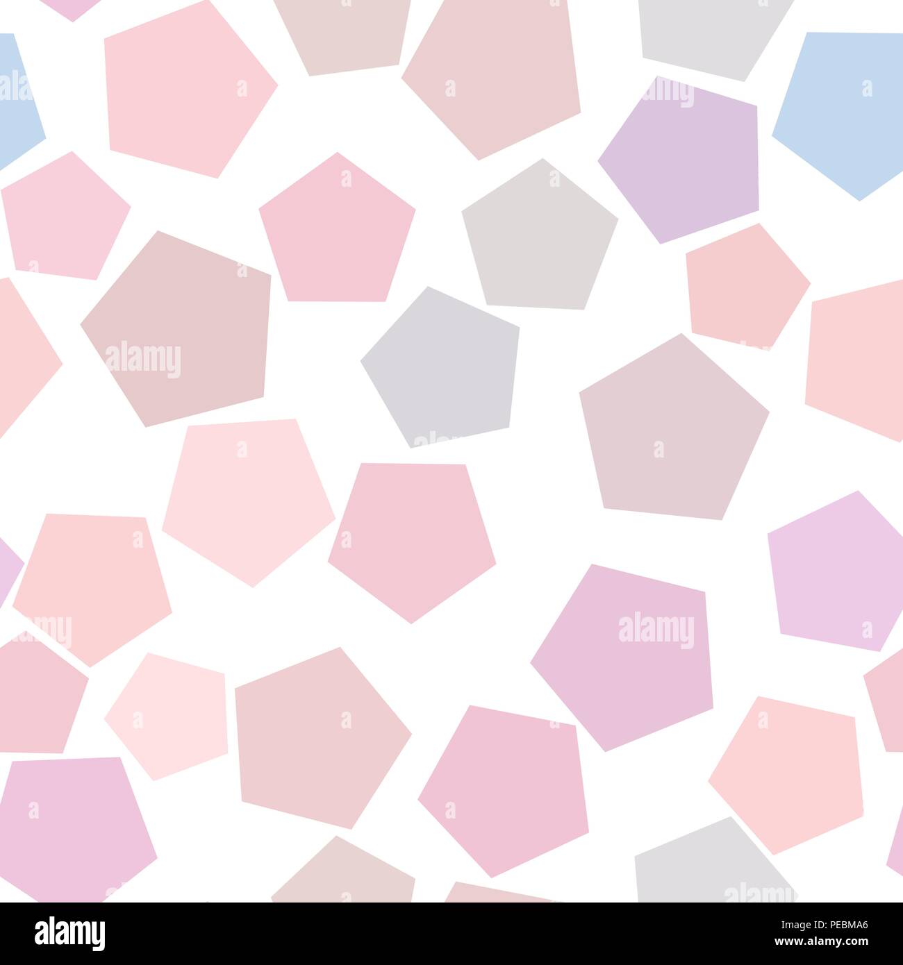 Seamless abstract conceptual geometric pentagon pattern. Good for web ...