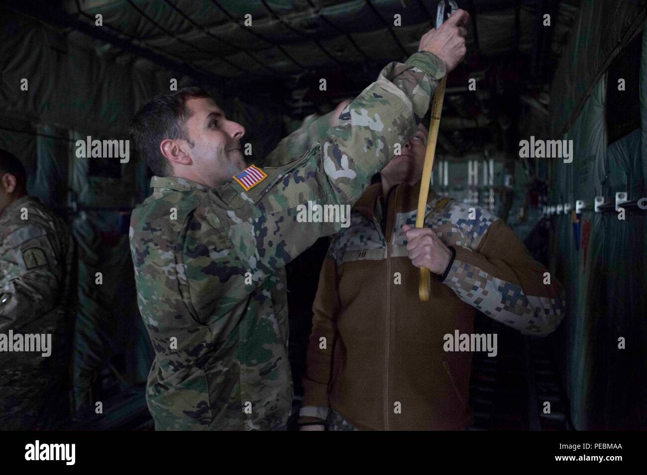 U.S. Army Staff Sgt. (P) Chris McCollum, HHC 528th Sustainment Brigade ...