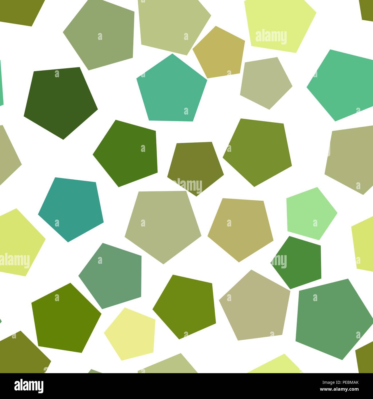 Seamless abstract colored geometric pentagon pattern. Good for web page ...