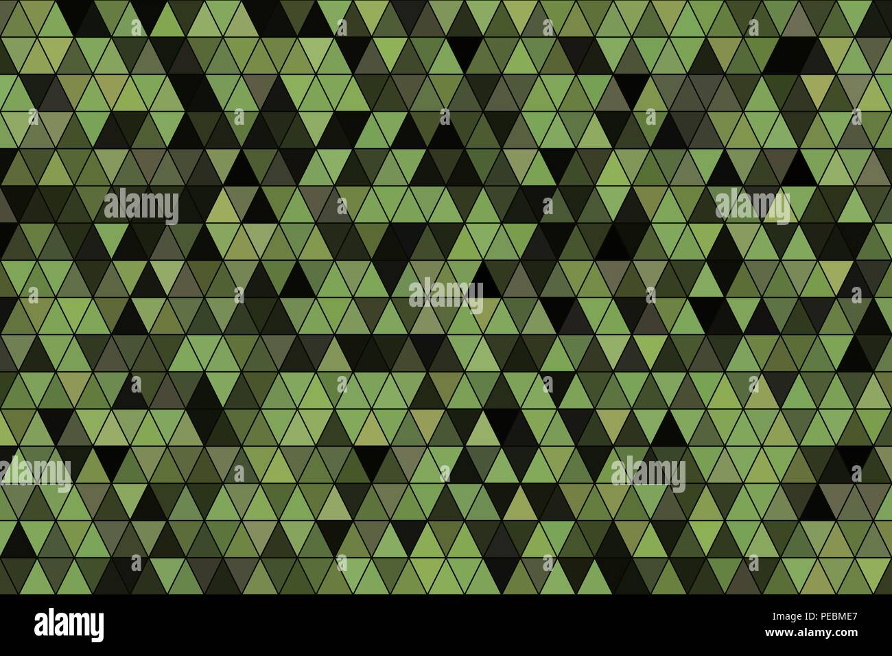 Color Abstract Triangle Strip Geometric Pattern Generative Art Background Vector Illustration