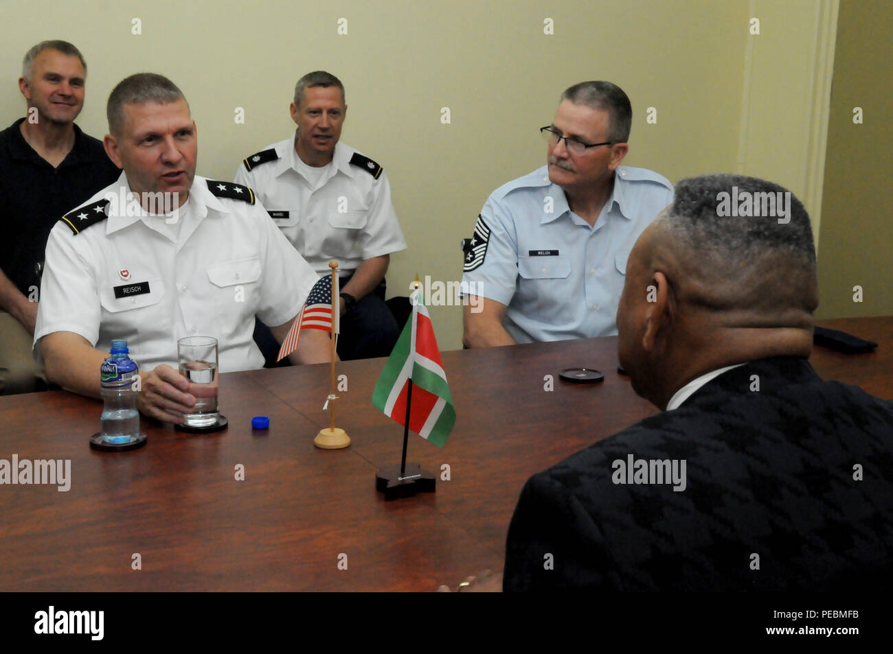 U.S. Army Maj. Gen. Tim Reisch, adjutant general for the South Dakota ...