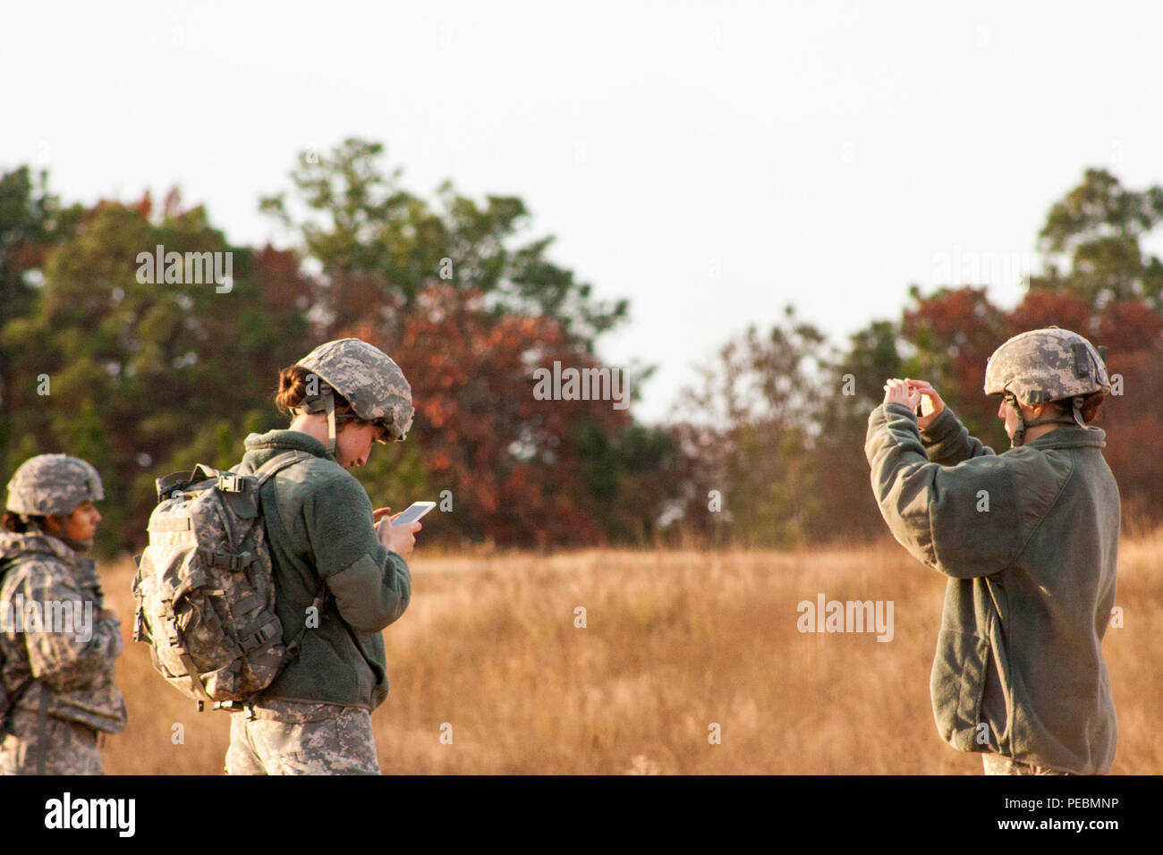 Capt. Ashley Rohls, right, Sgt. Sophina Davidson, center, and Spc ...