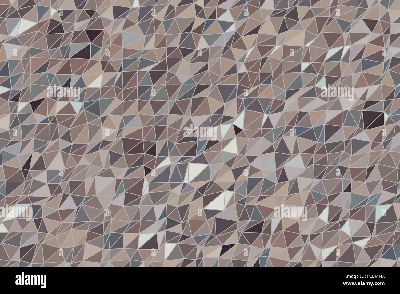 Color Abstract Triangle Strip Geometric Pattern Generative Art Background Vector Illustration