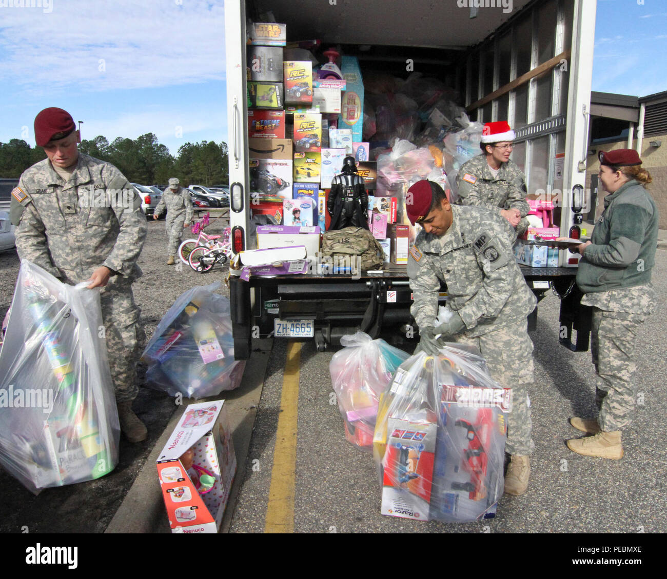 Spc. Ryan Grant and Spc. Jeffrey Morrero with the 65th Military Police ...