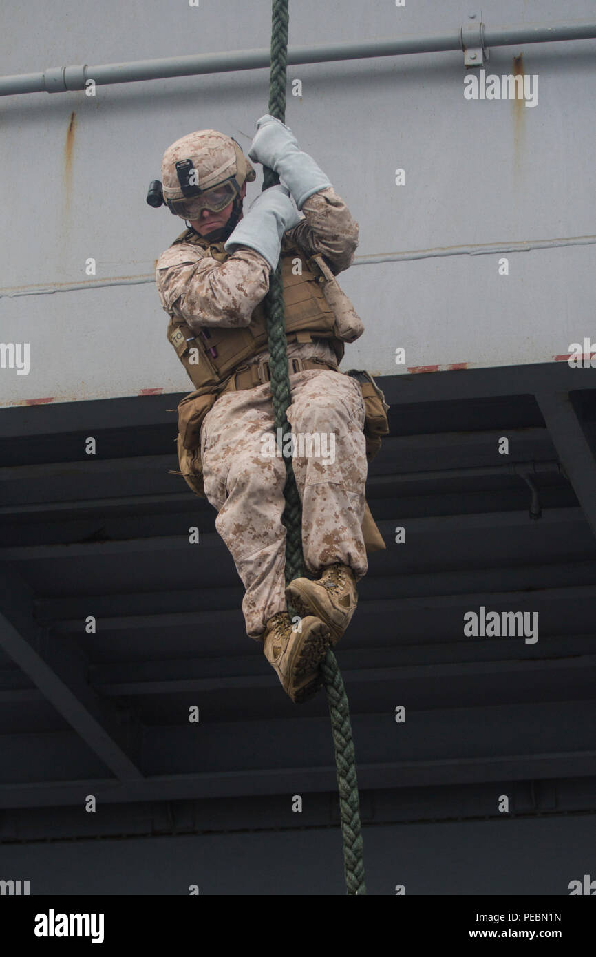 U.S. Marine Corps Capt. Brad Adams, Fox Company executive officer ...