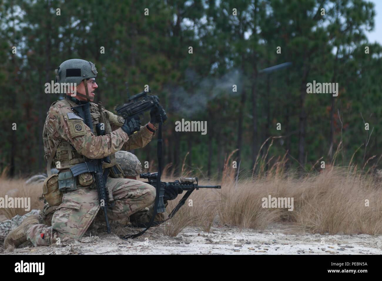 Sgt. Daniel Young, an infantryman assigned to Pathfinder Company, 2nd ...