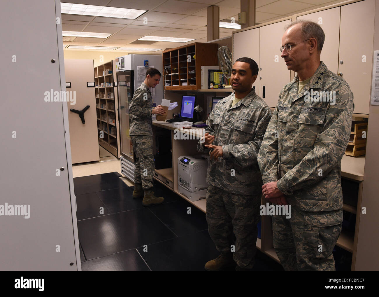 U.S. Air Force Staff Sgt. Eric Williams, 97th Medical Operations ...