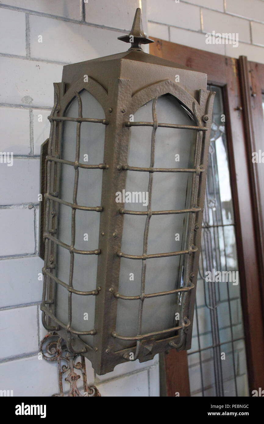 Wall mounted light fixture at Architectural Artifacts in Chicago ...