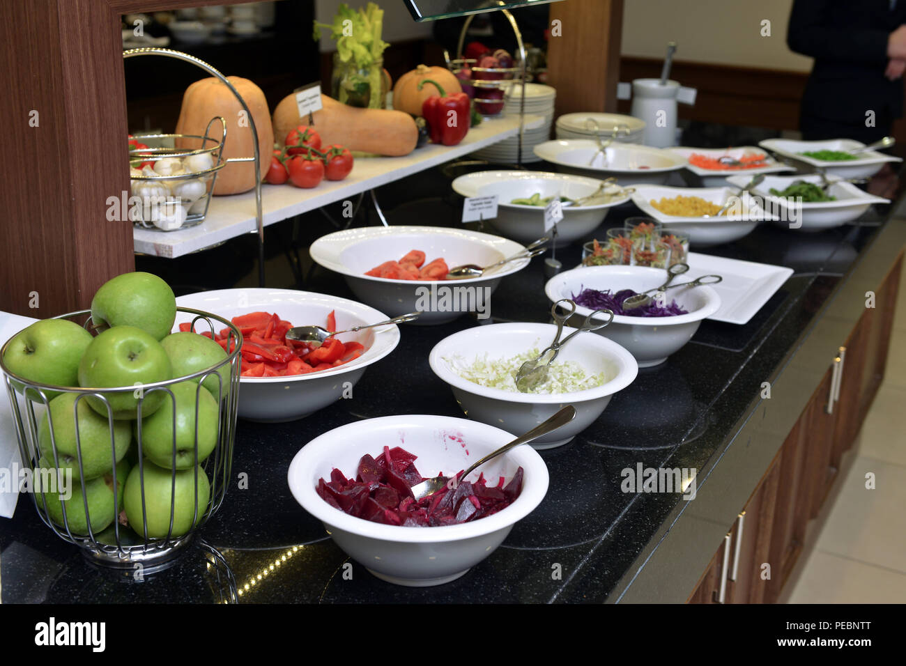 Smorgasbord - food choice in a restaurant Stock Photo - Alamy