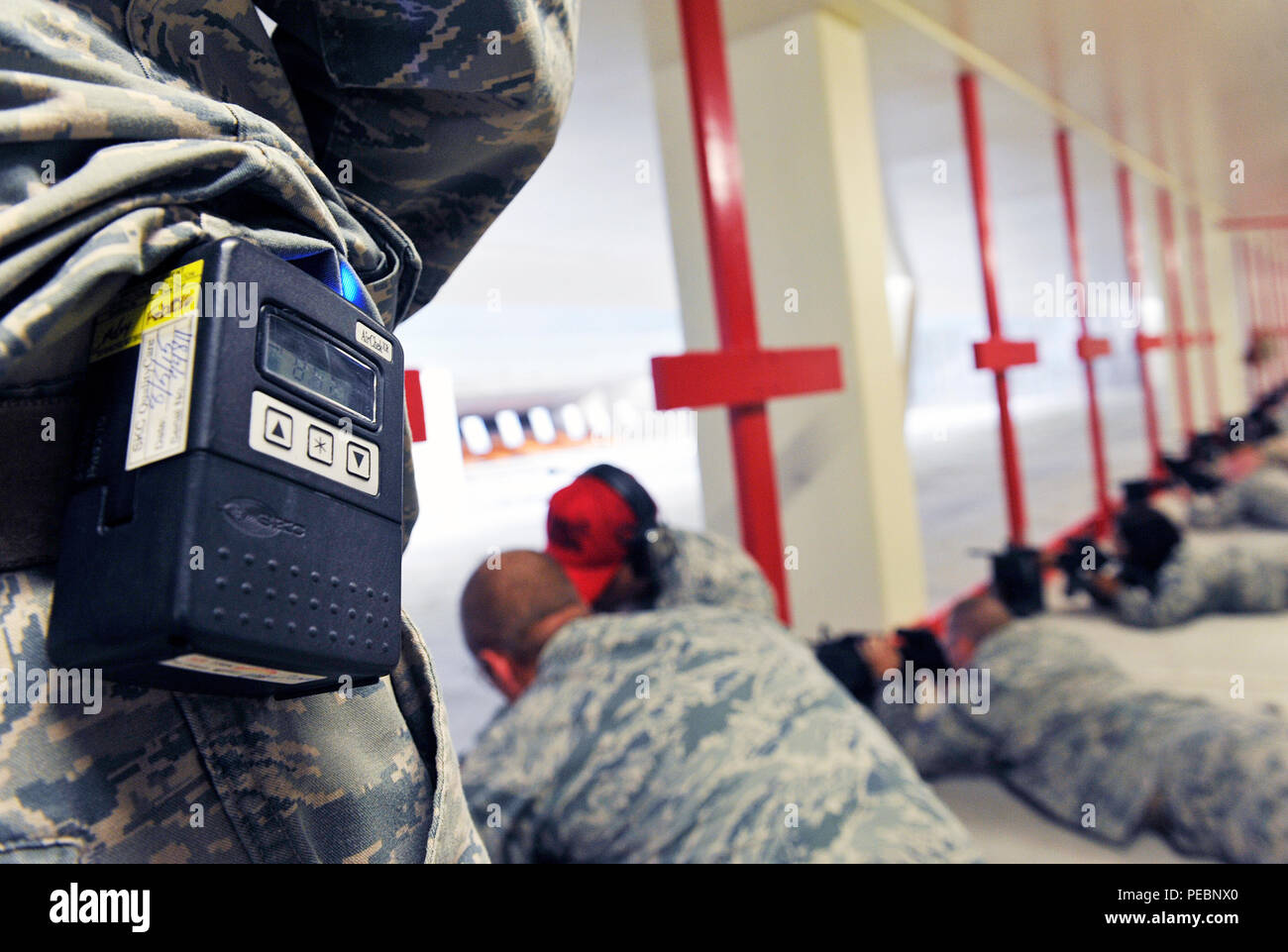 The 18th Aerospace Medicine Squadron provides an air sampling pump to ...