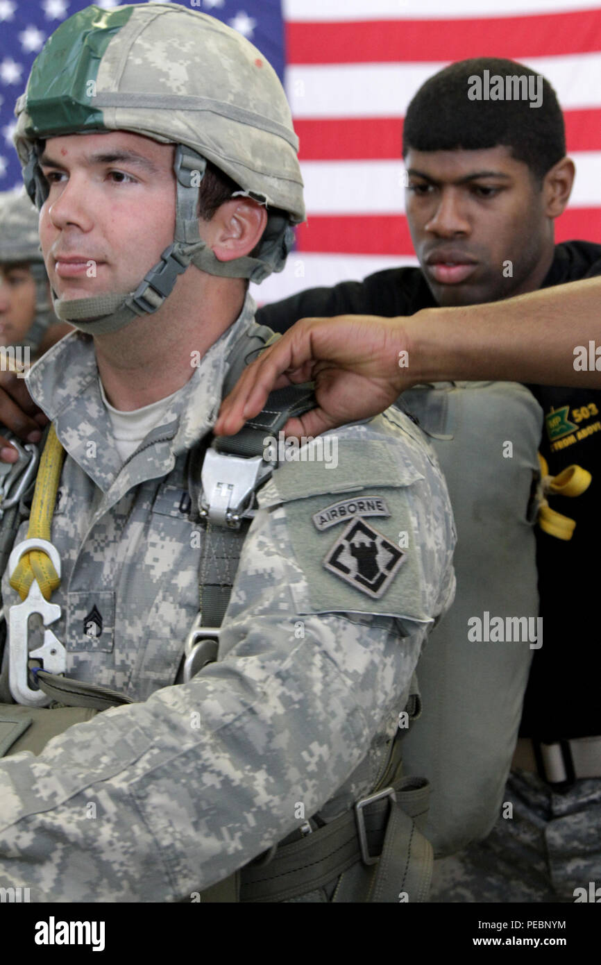 U.S. Army Staff Sgt. John Katzenberger, 57th Sapper Co. Rough Terrain ...