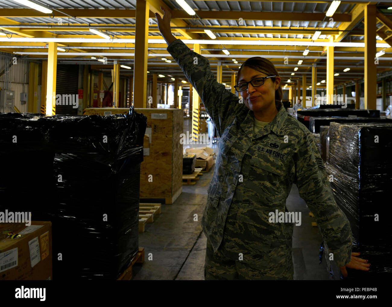 U.S. Air Force Staff Sgt. Maria DeLeon, 31st Logistics Readiness ...