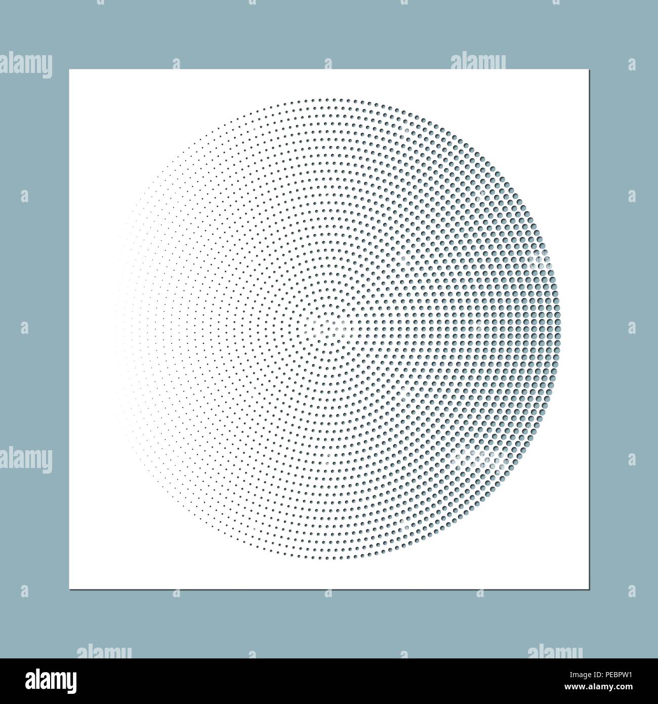 Cutout paper lace frame, vector illustration. Paper lace background ...