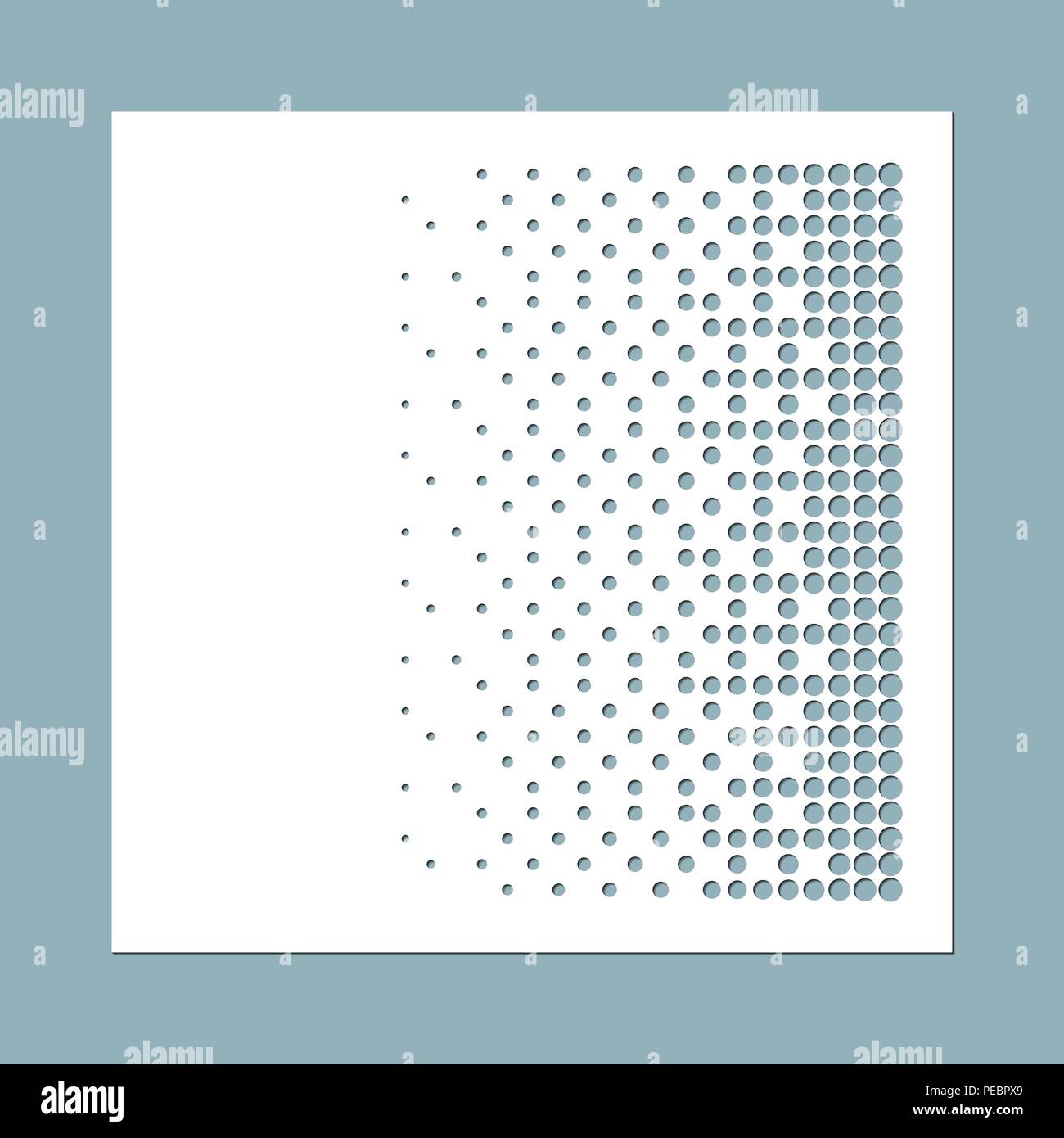 Cutout paper lace frame, vector illustration. Paper lace background ...