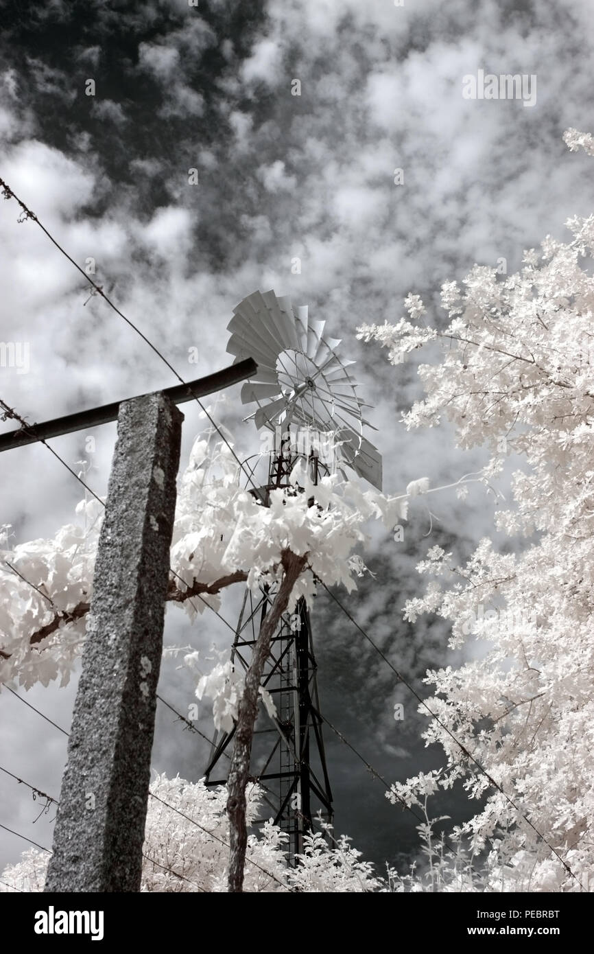 Old fashioned windmill wind turbine hi-res stock photography and images ...