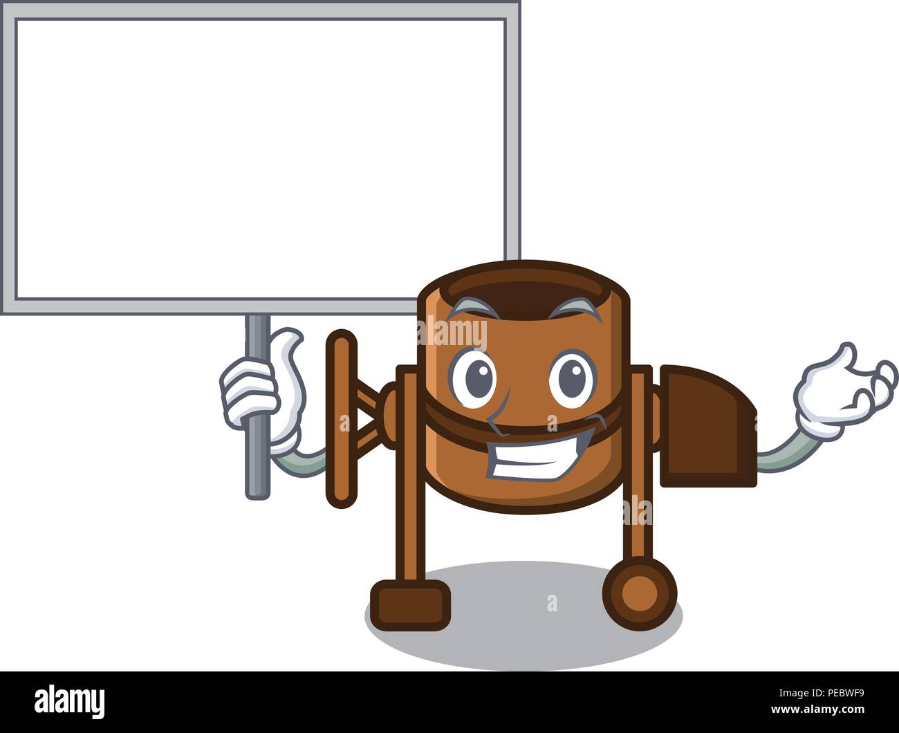 Cement mixing board Stock Vector Images - Alamy