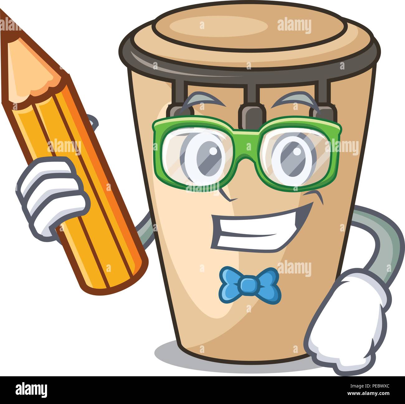 Student conga character cartoon style Stock Vector Image & Art - Alamy