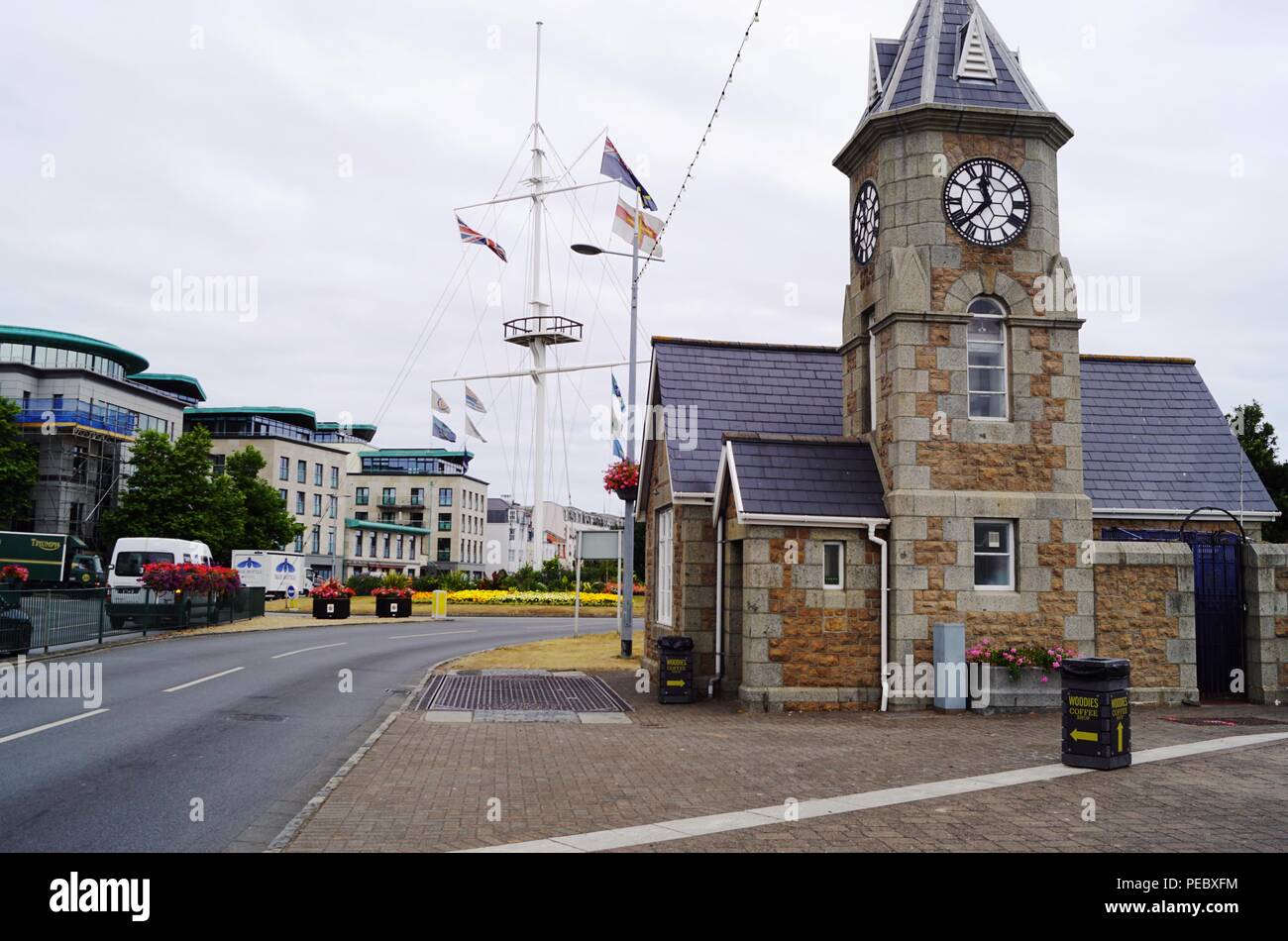 St peter port is the capital of guernsey hi-res stock photography and ...