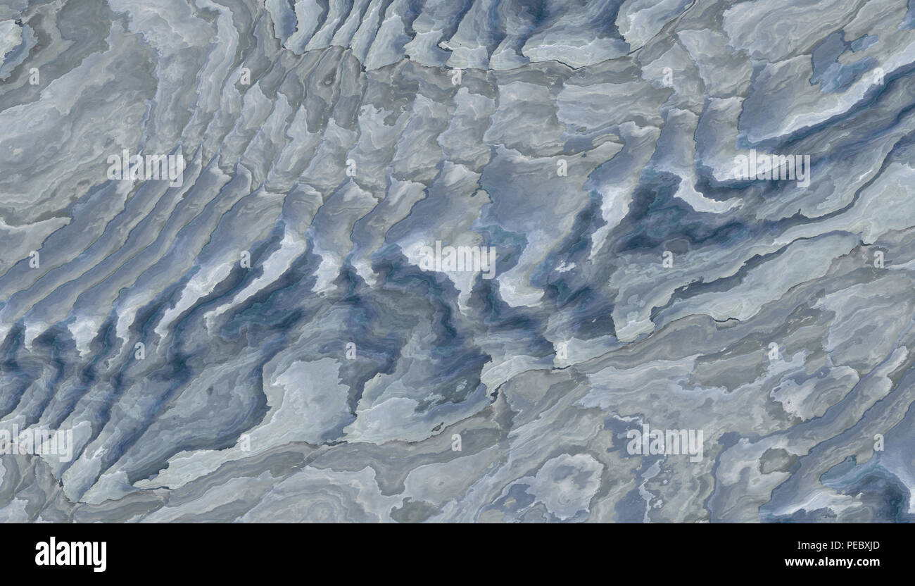 Blue marble pattern. Abstract texture and background. 2D illustration ...