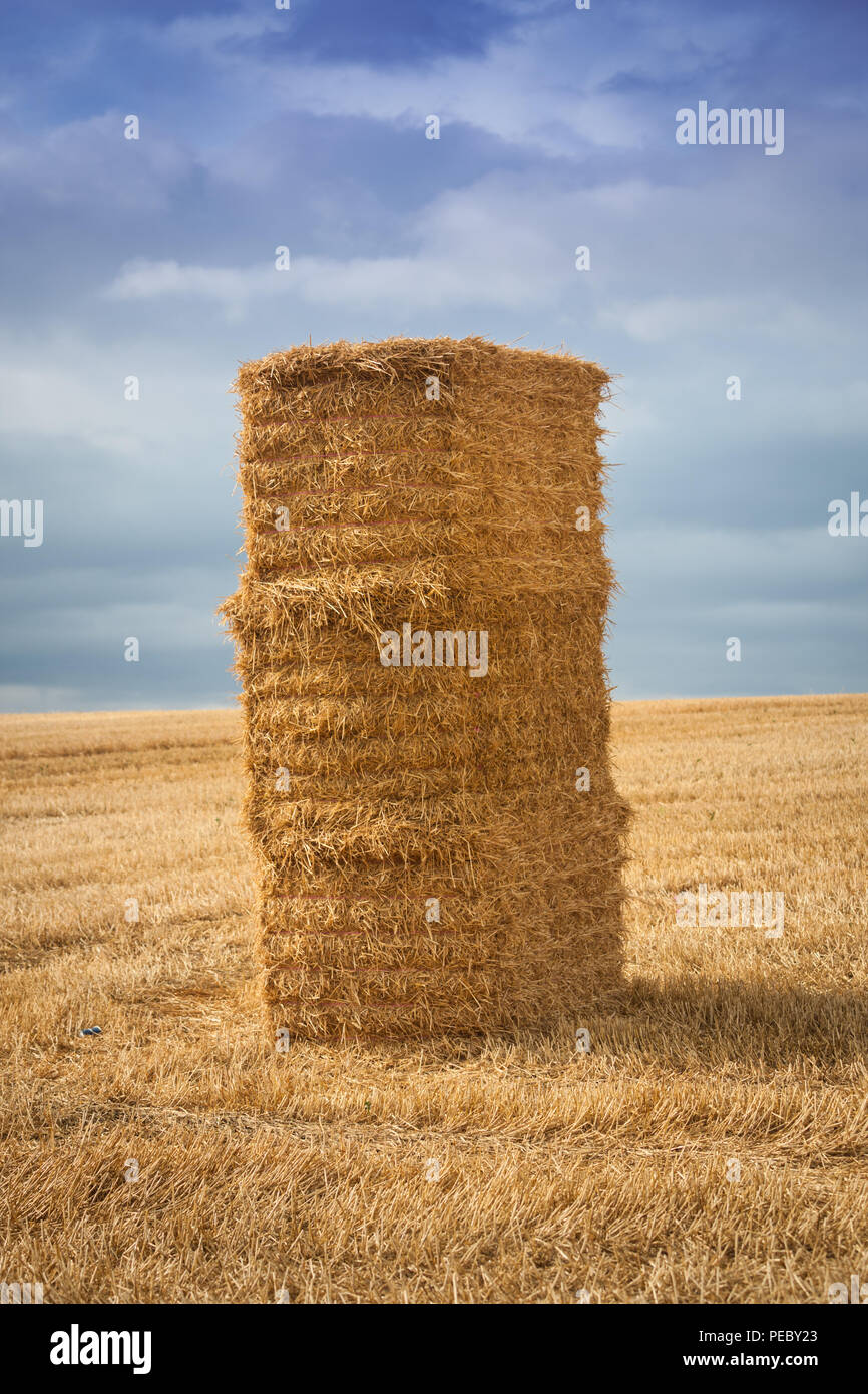 Haystack in a field hi-res stock photography and images - Alamy