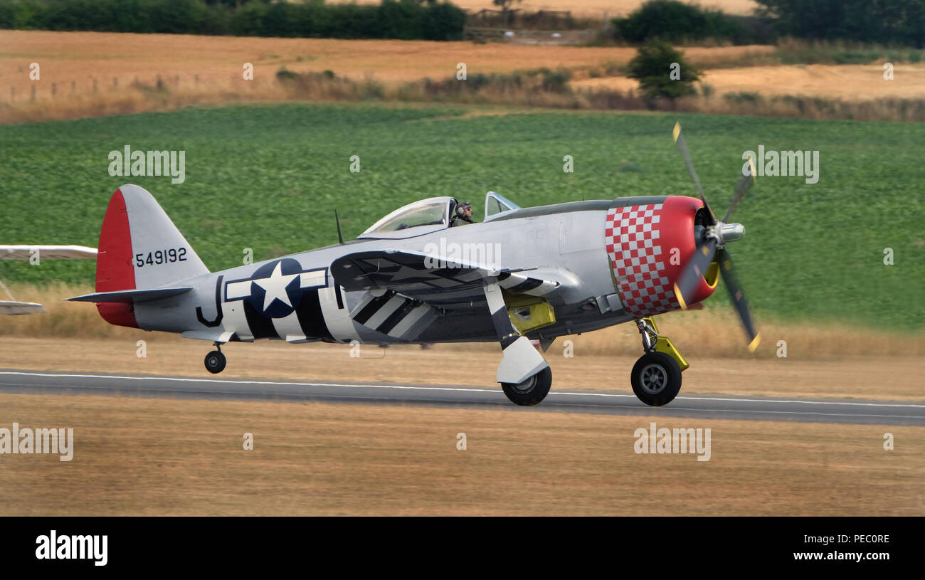 The Republic P-47 Thunderbolt was a World War II era fighter aircraft ...