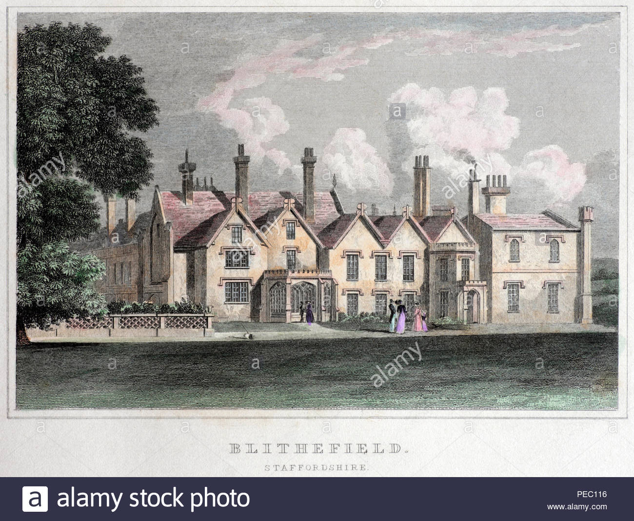 Blithfield hall hi-res stock photography and images - Alamy