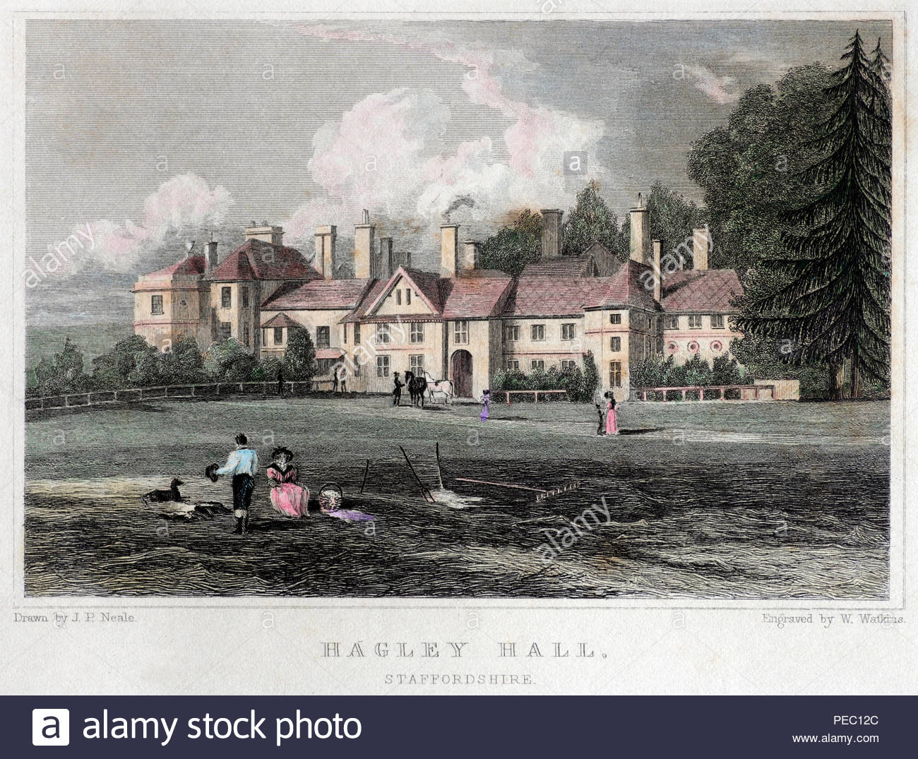 Hagley hall hi-res stock photography and images - Alamy