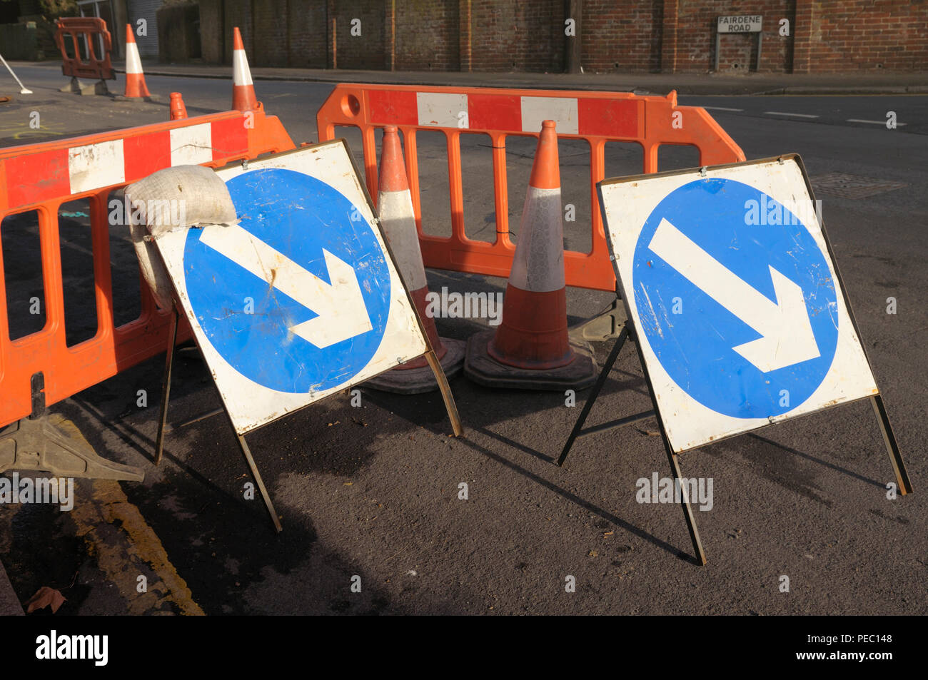 Road signs uk arrows hi-res stock photography and images - Alamy Road signs uk arrows hi-res stock photography and images - Alamy