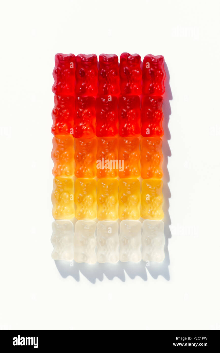 top view of gummy candies Stock Photo - Alamy
