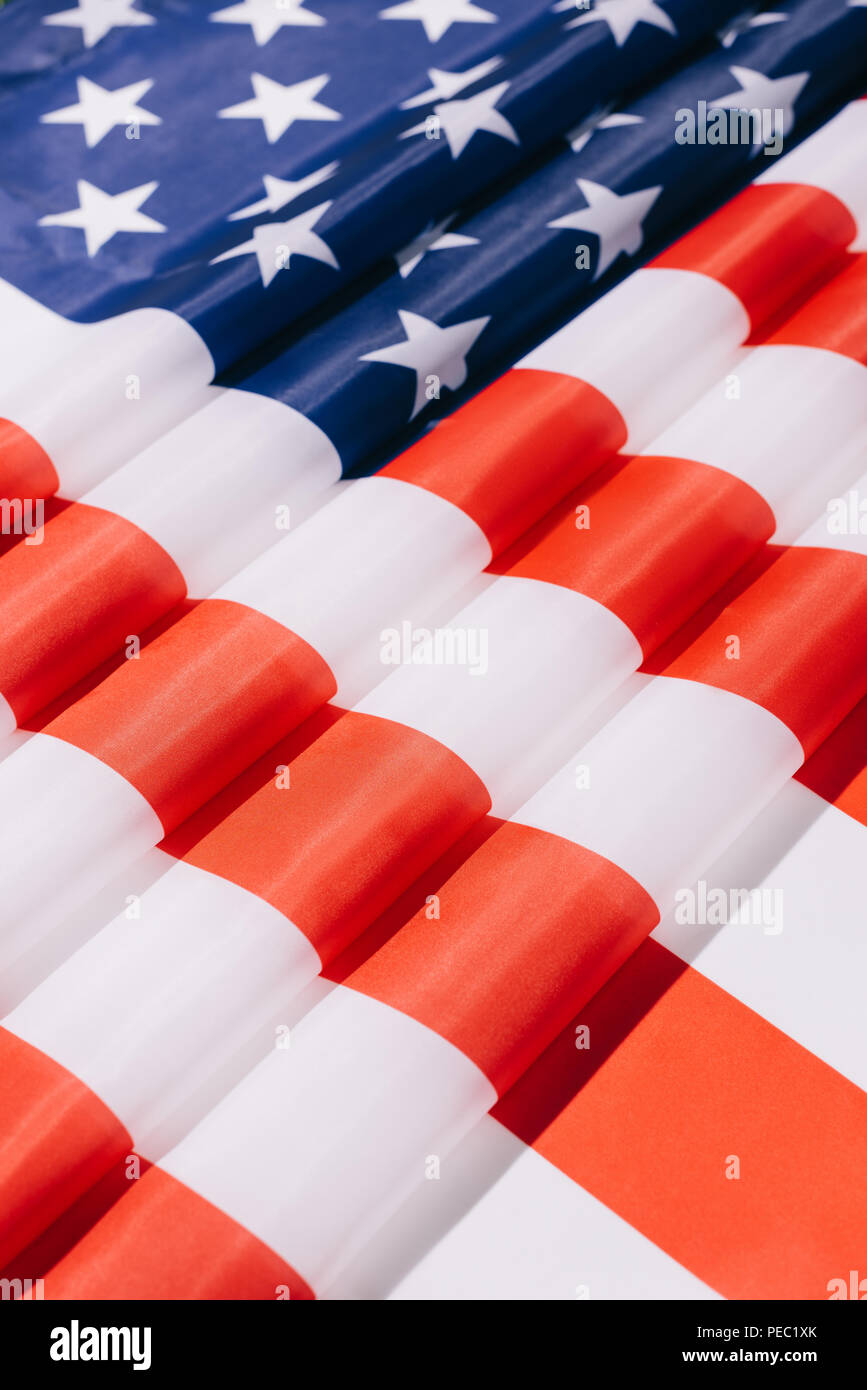 Folded american flag hi-res stock photography and images - Alamy