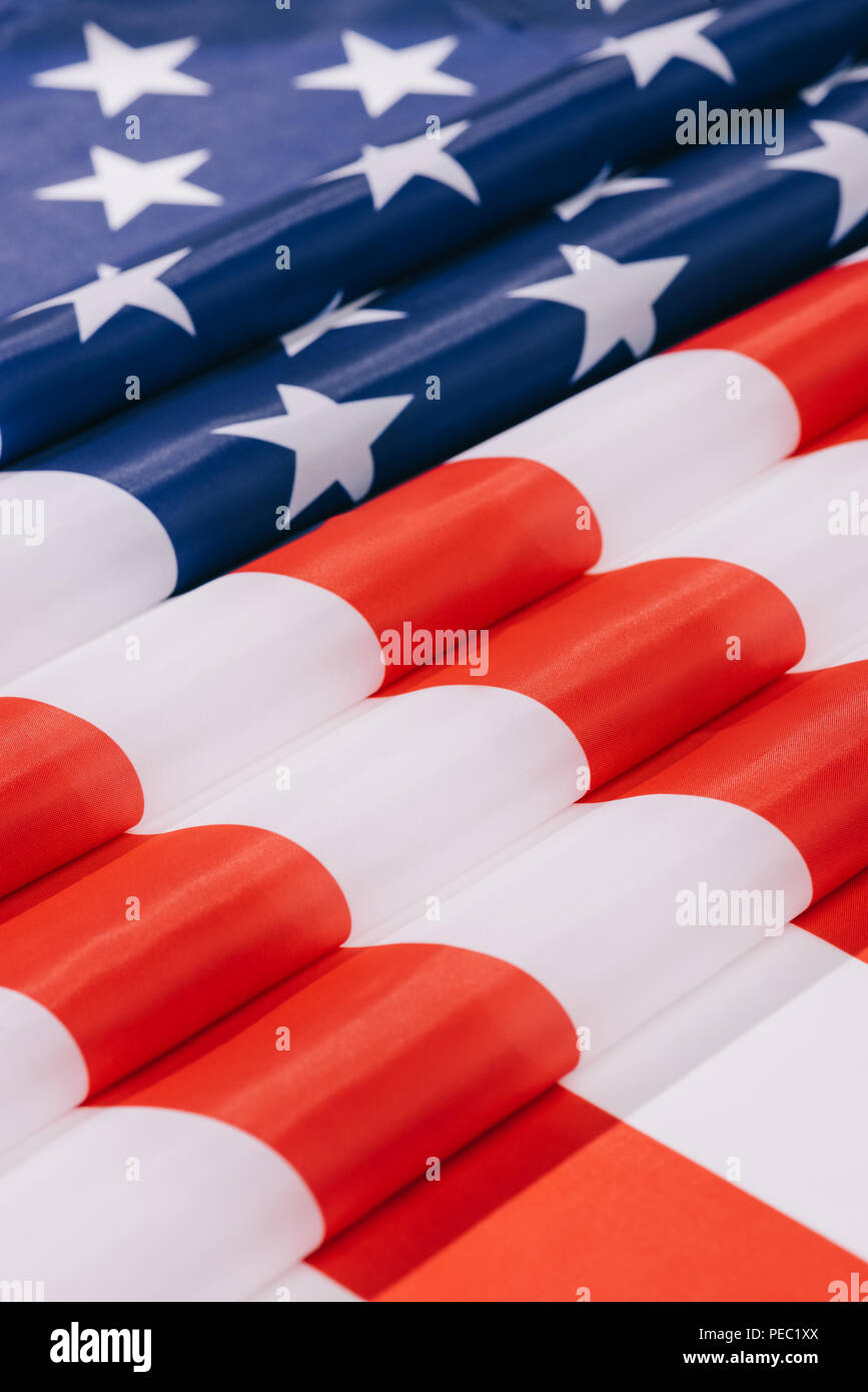 Folded american flag hi-res stock photography and images - Alamy