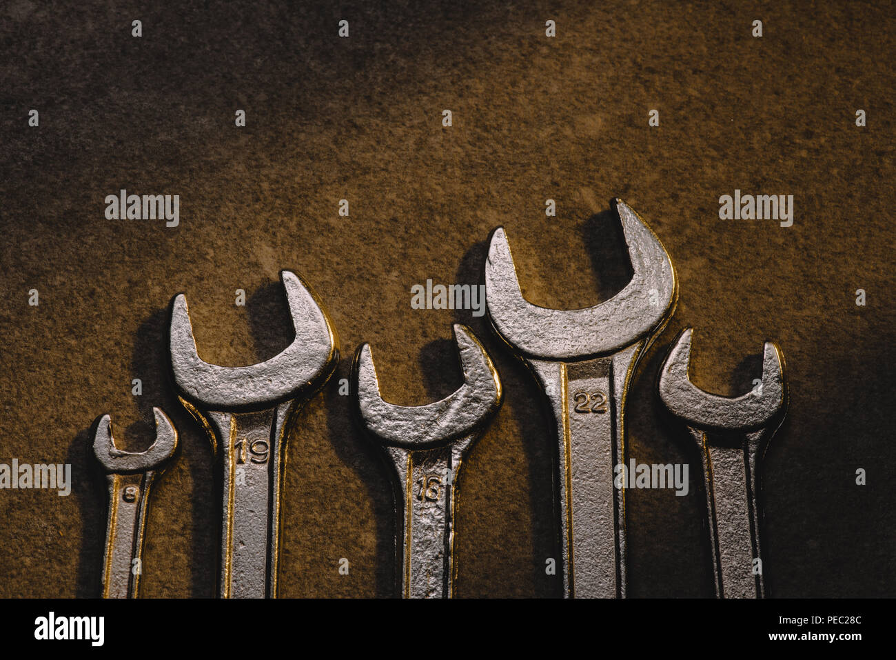 Different wrenches hi-res stock photography and images - Alamy