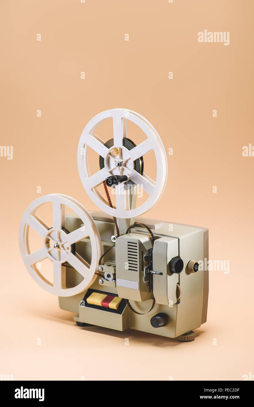 Old film projector hi-res stock photography and images - Alamy