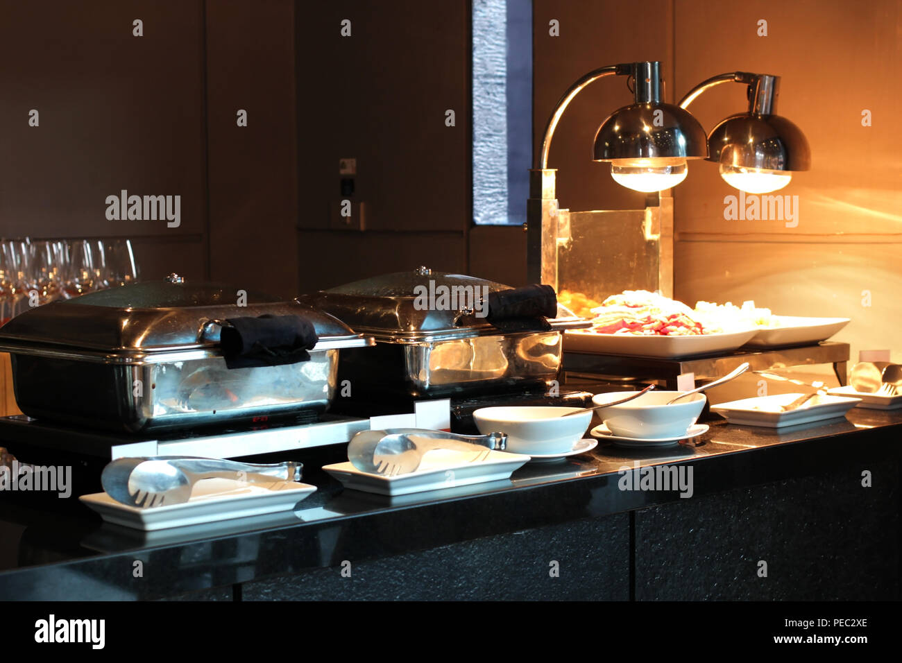 Food plate buffet hi-res stock photography and images - Alamy