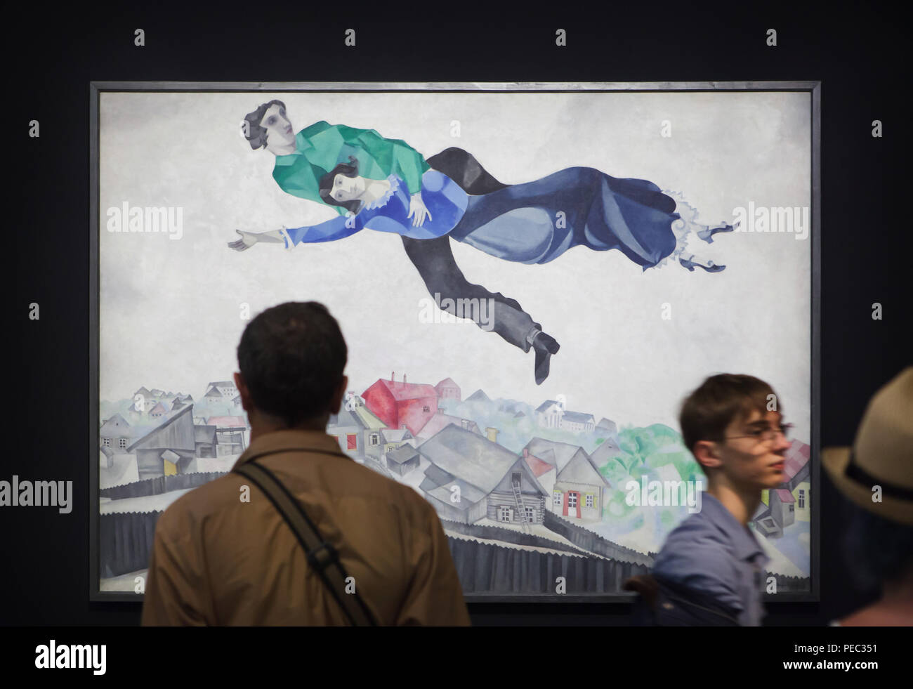 Marc Chagall Over The Town
