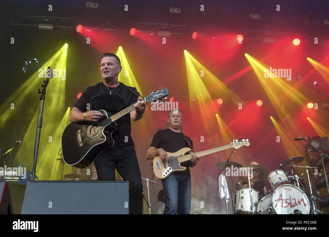 Aslan 'Feel No Shame' 30th anniversary show in the Iveagh Gardens ...