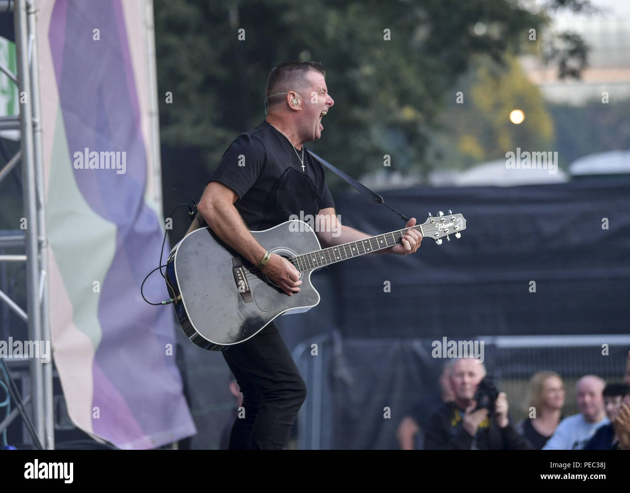 Aslan 'Feel No Shame' 30th anniversary show in the Iveagh Gardens ...