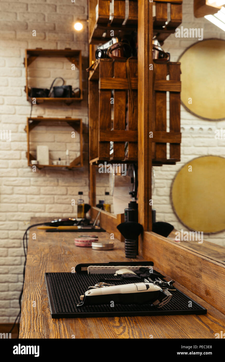 Professional barber tools hi-res stock photography and images - Alamy