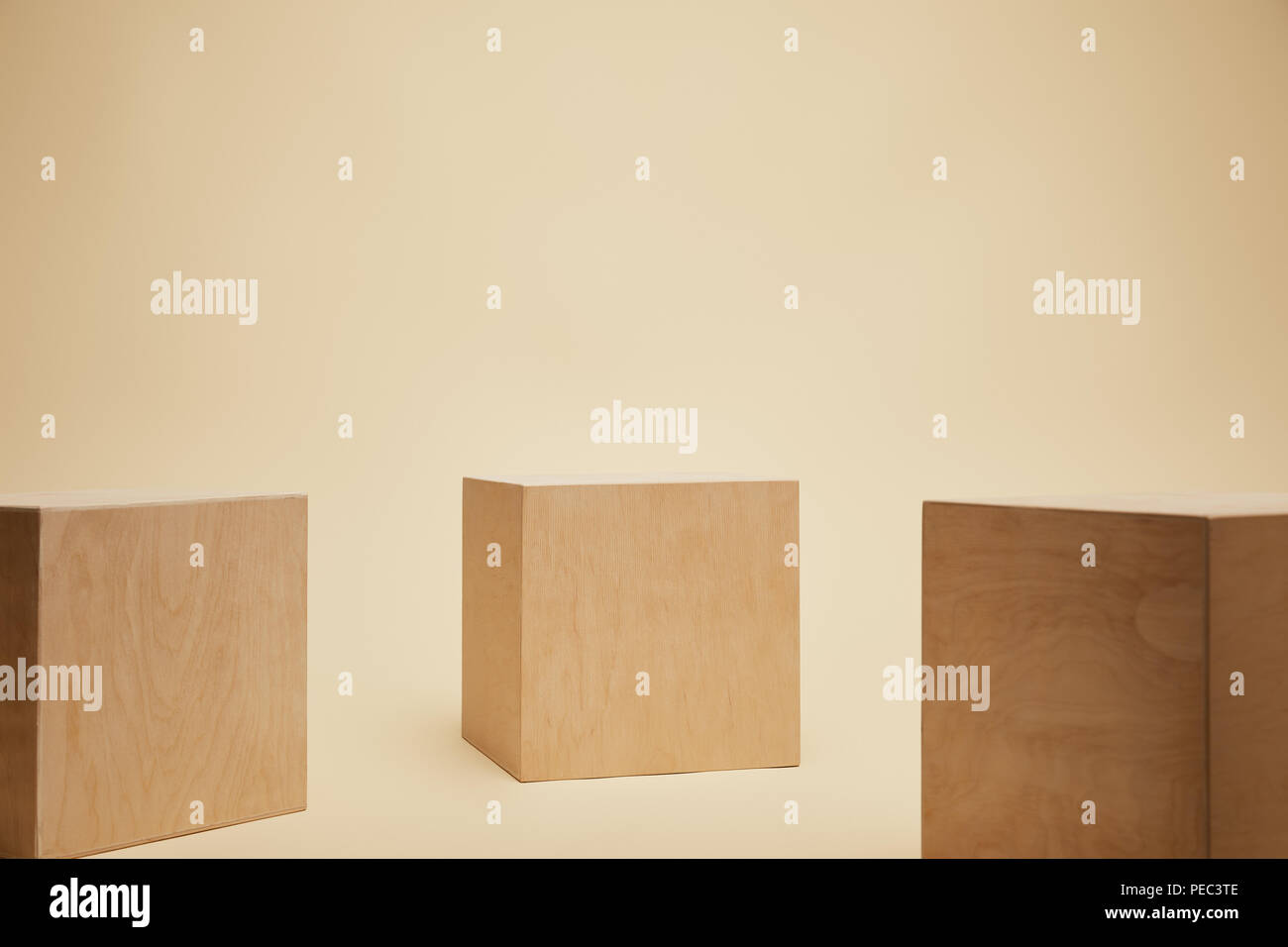 Wooden cubes isolated hi-res stock photography and images - Alamy