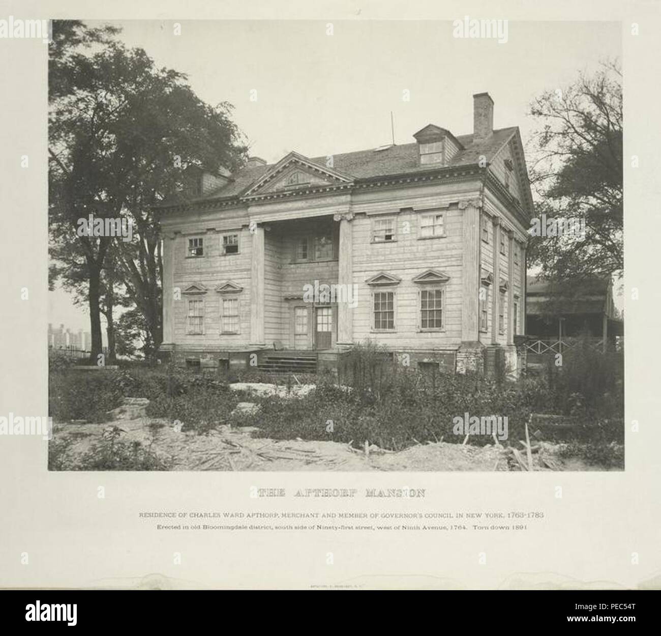 Apthorpe Mansion 002 Stock Photo - Alamy