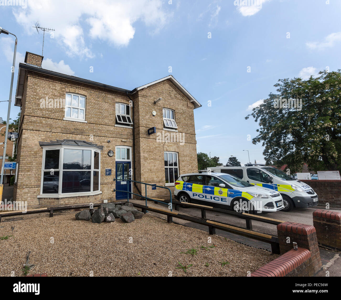 British Transport Police Station,Peterborough Stock Photo - Alamy