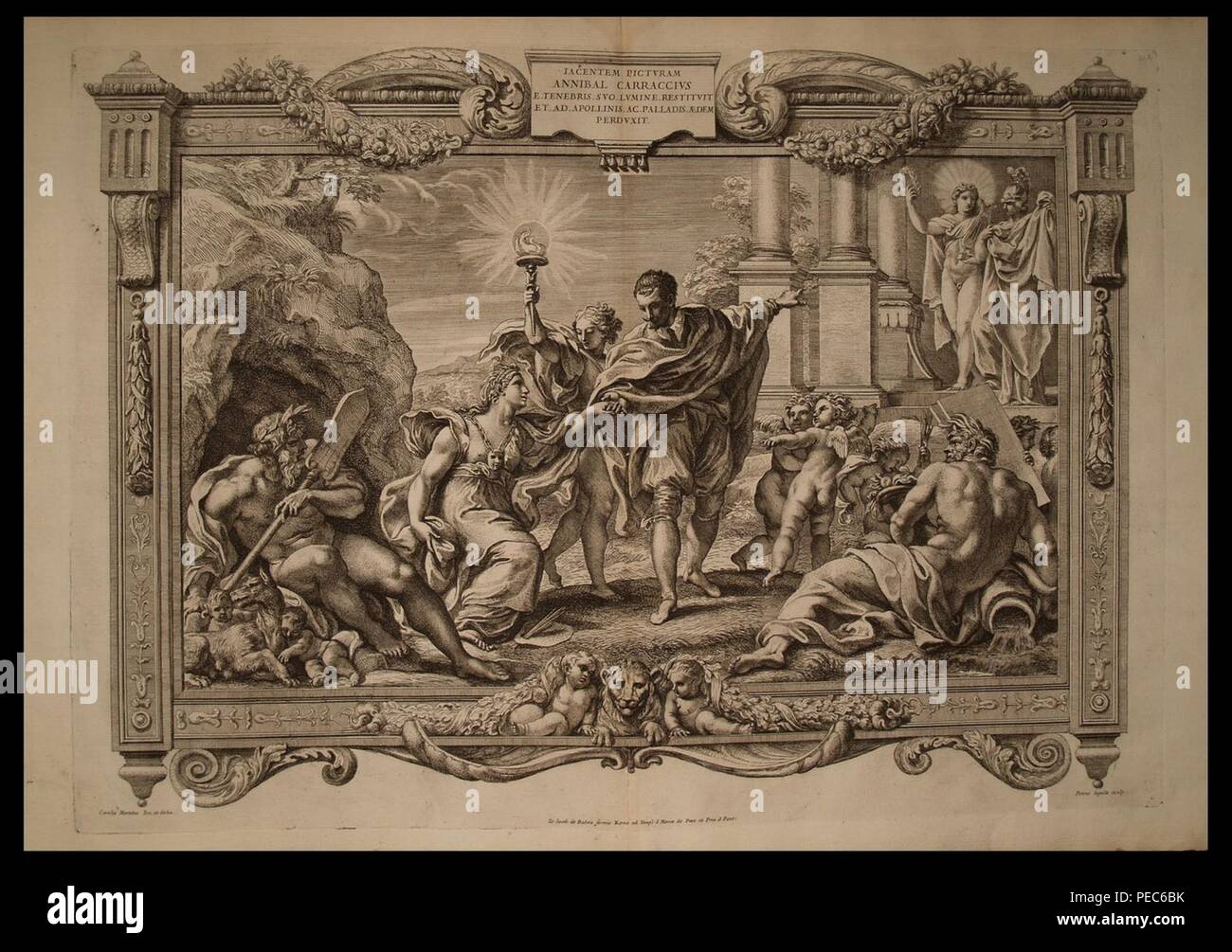 The galleria farnese hi-res stock photography and images - Alamy