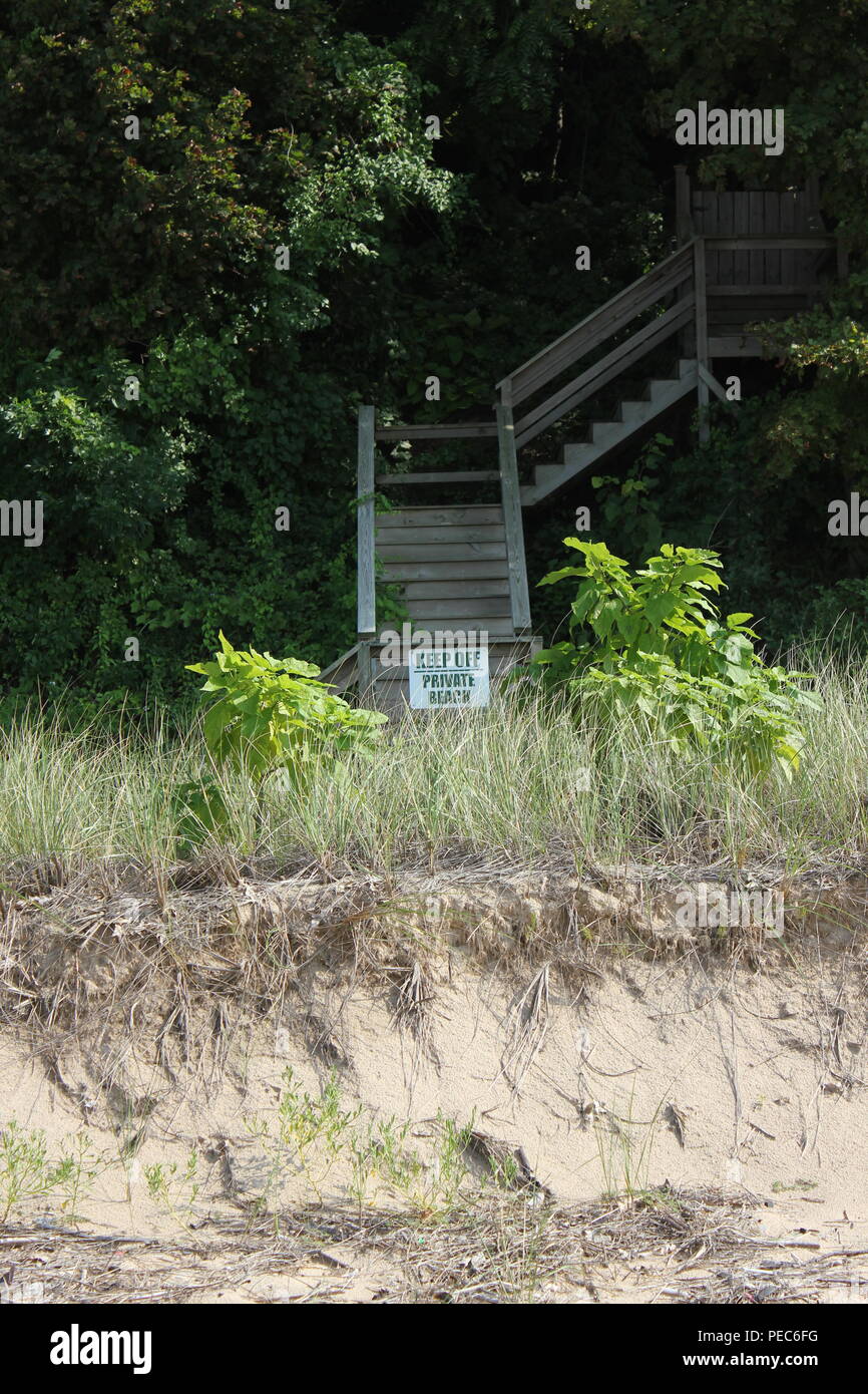 Private steps sign hi-res stock photography and images - Alamy