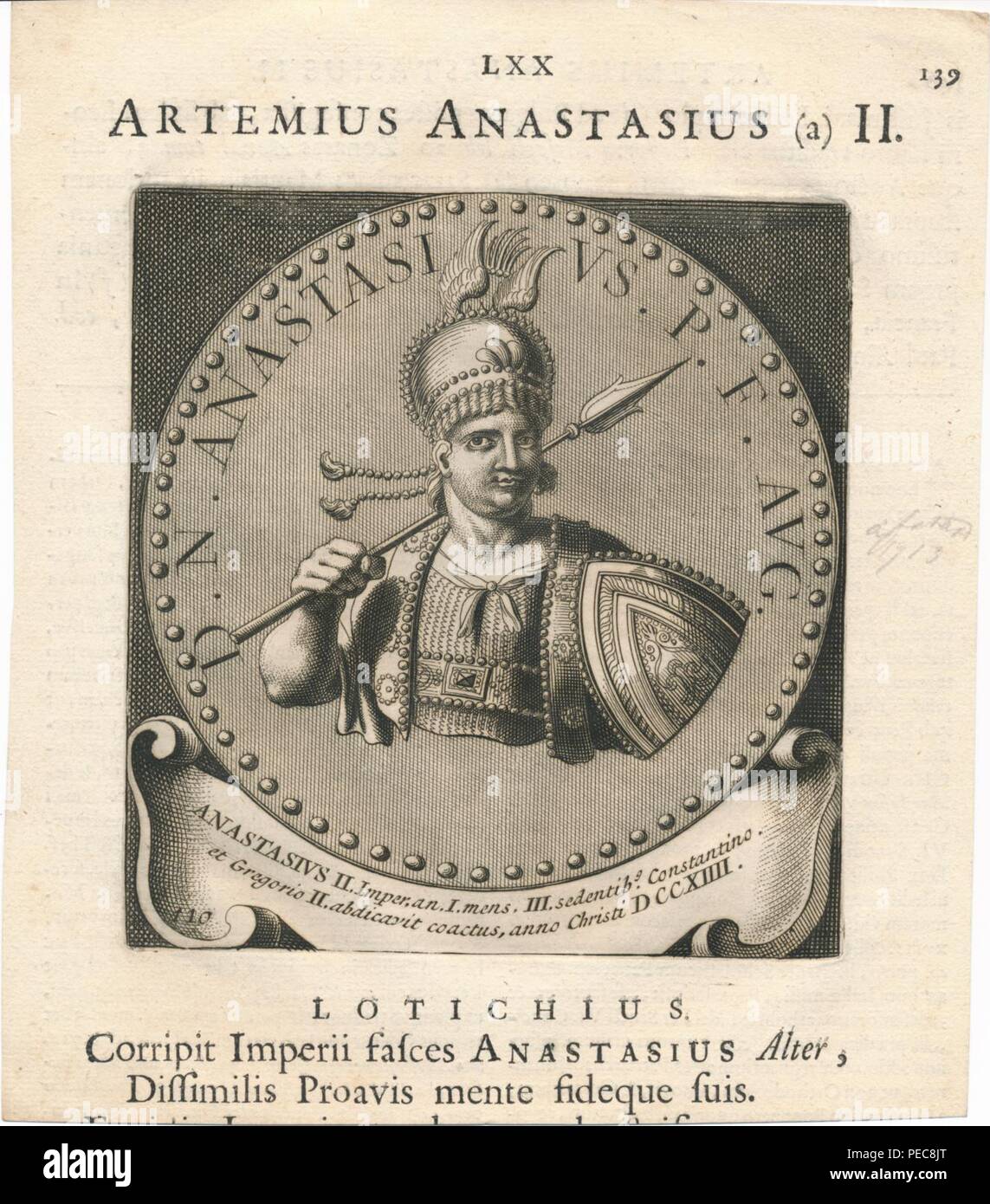 Anastasius ii hi-res stock photography and images - Alamy